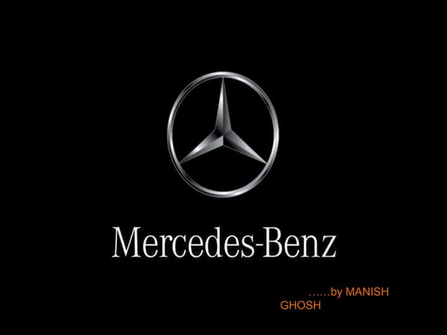 Mercedes | PPTX | Automotive Industry | Industries
