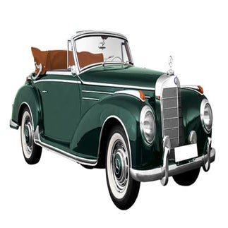 Green Mercedes Benz | PDF