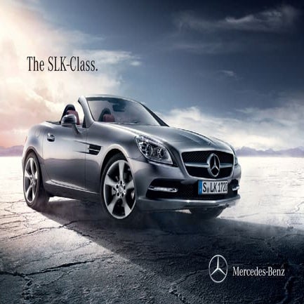 Mercedes benz-slk-class-brochure | PPT