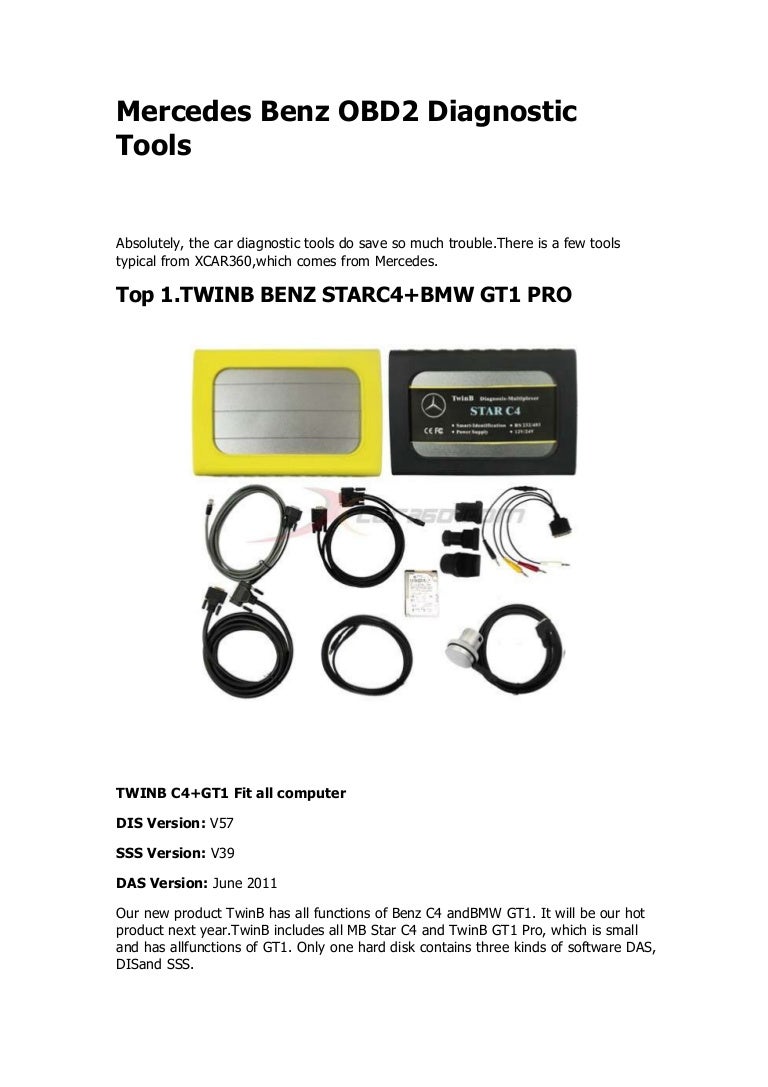 Mercedes benz obd2 diagnostic tools