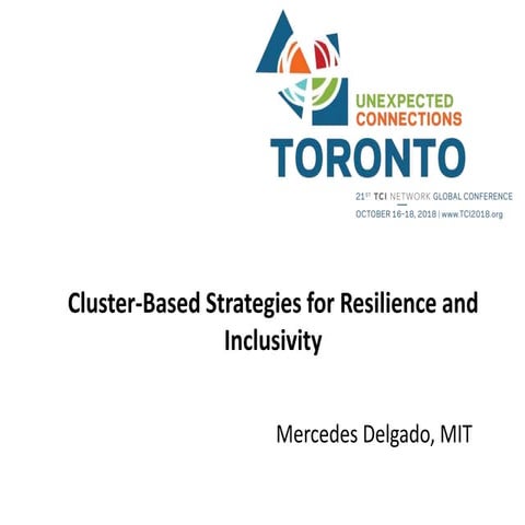 Cluster-based strategies for Resilience and Inclusivity, Mercedes ...