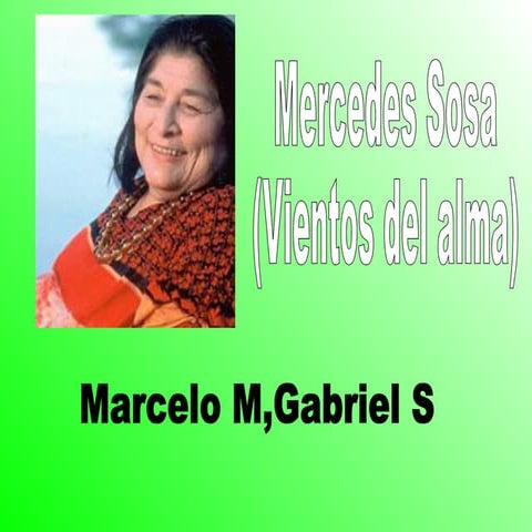 Mercedes Sosa | PPT