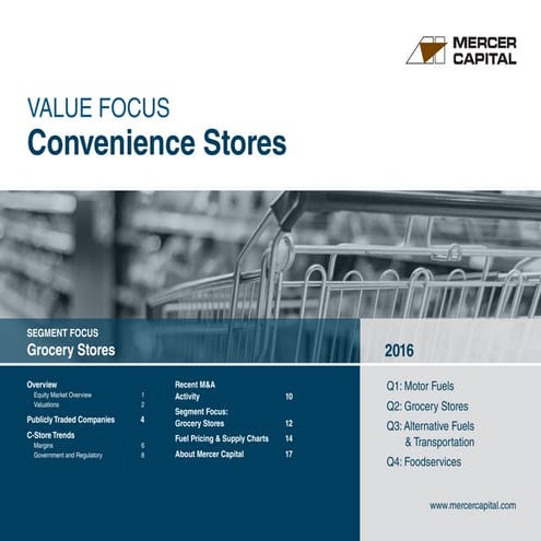 Mercer Capital's Value Focus: Convenience Store Industry | Q2 2016 ...