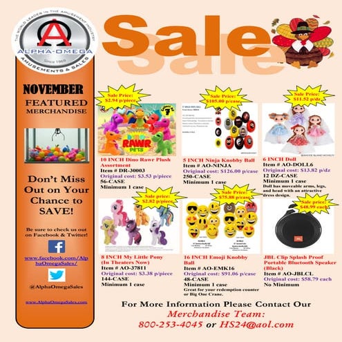 Merchandise flyer - November 2017 | PDF