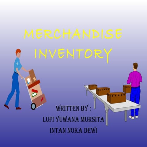 Merchandise Inventory | PPT