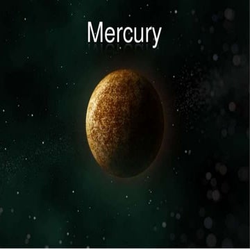 Mercury | PPTX