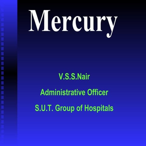 Mercury Processes | PPT