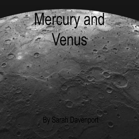 Mercury and venus lesson | PPTX | Geography | Science