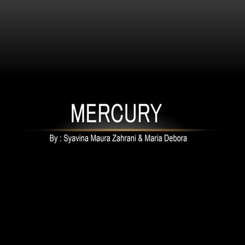 Planet Mercury | PPT