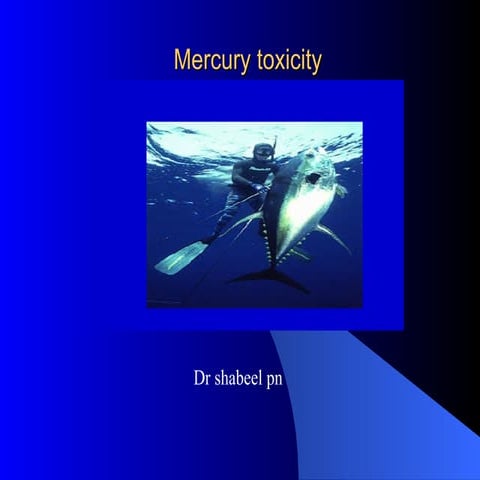 Mercury Toxicity | PPT
