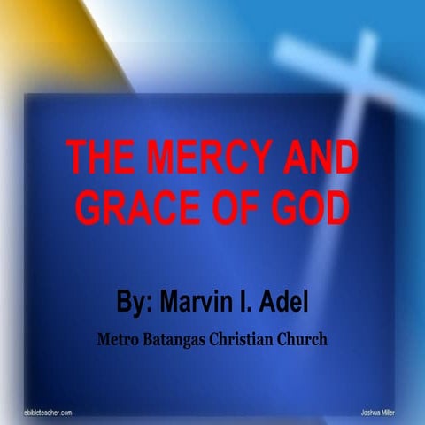 Mercy and grace | PPT