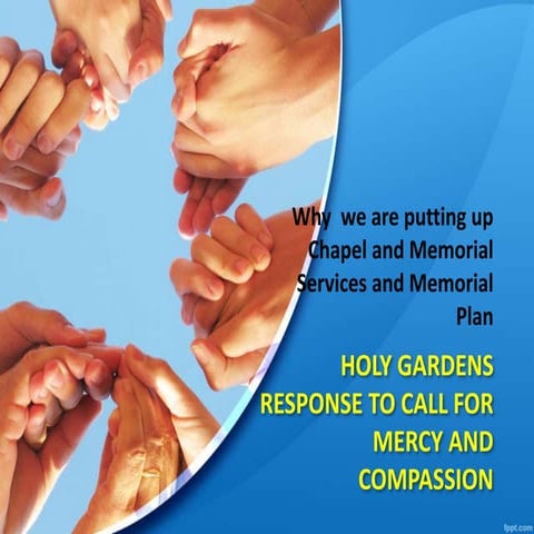 Response to Call for Mercy by Pope Francis and Compassion by Holy ...