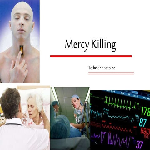 Mercy killing | PPTX