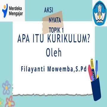 Merdeka Belajar aksi nyata apa itu kurikulum.pptx