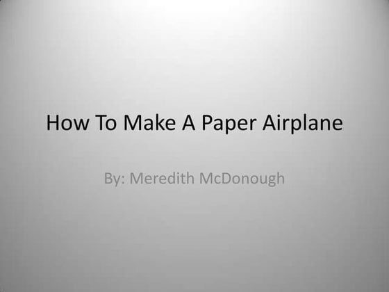 Practical lesson design aero plane | PPTX | Air Travel | Travel Type