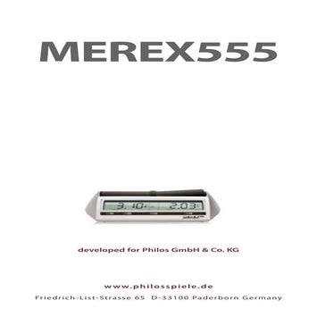 Merex 555 eng | PDF
