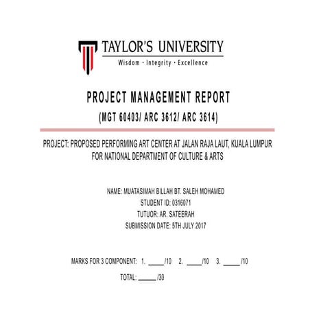 Project 2: Documentation of a Medium-Sized Project | PDF