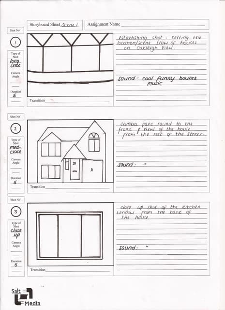 Storyboard Cheat Sheet | PDF