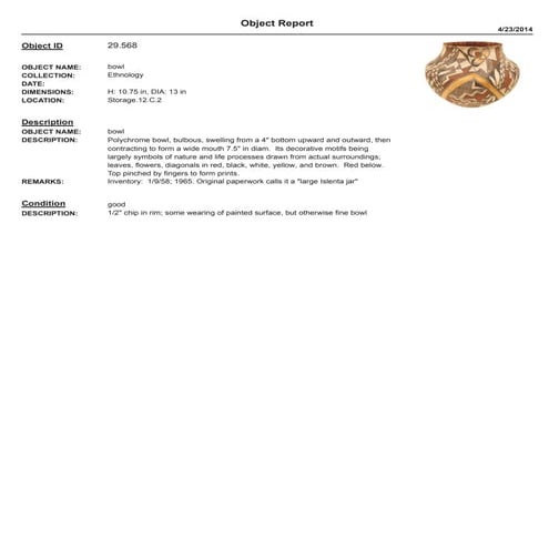 KVM Object Report | PDF