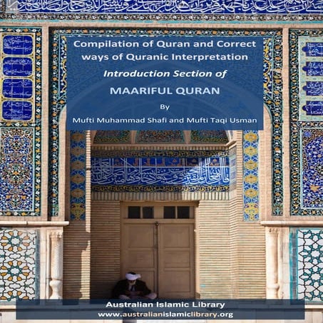 Correct Method of Interpretting Quran (Australian Islamic Library, www ...