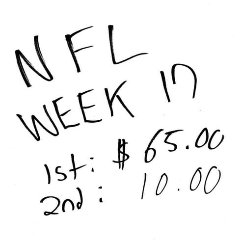 Nfl week 17 | PDF