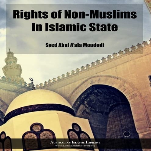 Rights of Non-Muslims in Islamic State (Syed Abul Aala Mawdodi ...