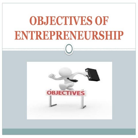 Entrepreneurship module 1 | PPT