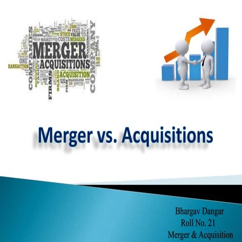 Merger vs. Acquisition | PPTX