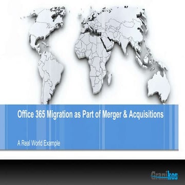Merger and Acquisition and Office 365 | PPT