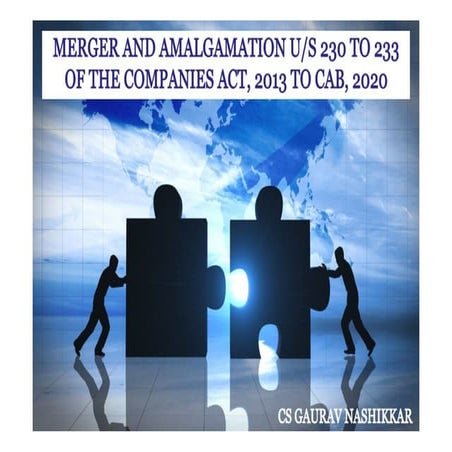 MERGER AND AMALGMATION.pdffehrhbhrrhrhgrhgrhgrhgrhhr | PDF