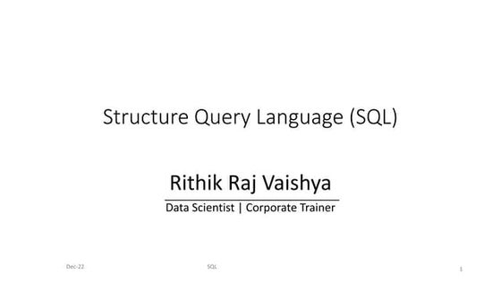 Introduction To Databaseppt Databases Computer Software And Applications