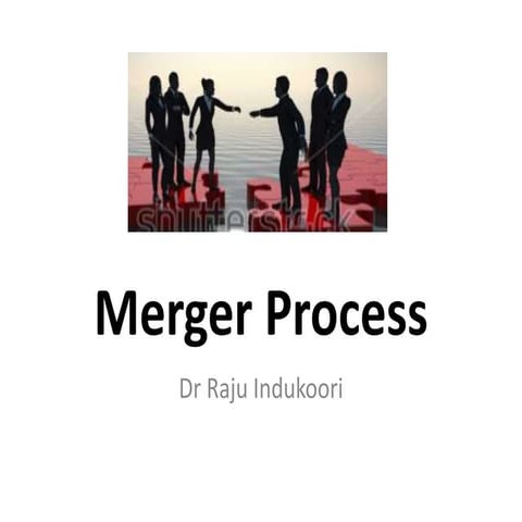 Merger process | PPTX