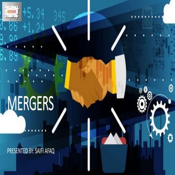 Mergers | PPTX