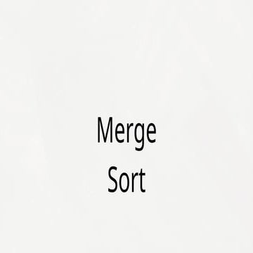 mergeSort sorting algorithm explained.pptx
