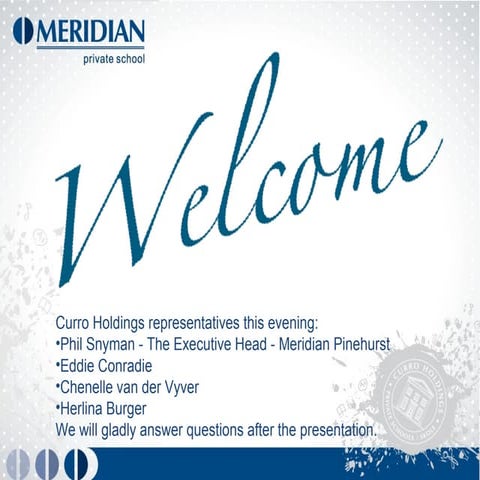 Meridian pinehurst presentation | PPT