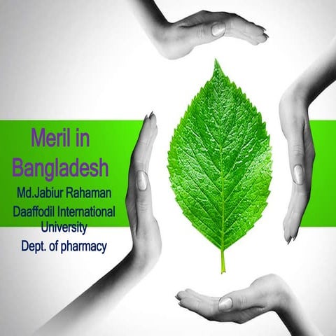 Meril in bangladesh | PPTX
