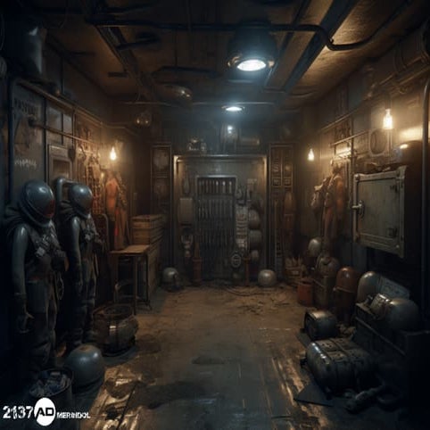 2137ad Merindol Colony Interiors where refugee try to build a seemengly normal life | PDF