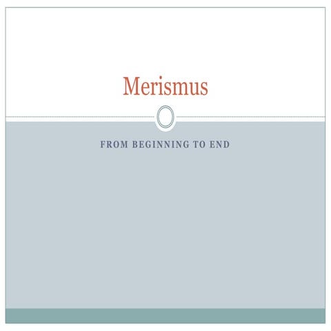 Merismus | PPT