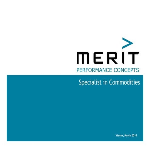 Merit Commodity Management | PDF