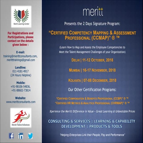 Meritt, CCMAP Program, Oct-Dec 2018 | PPT