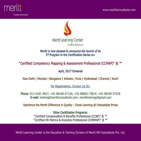 Meritt CCMAP Program | PDF | Professional School | Postgraduate Education