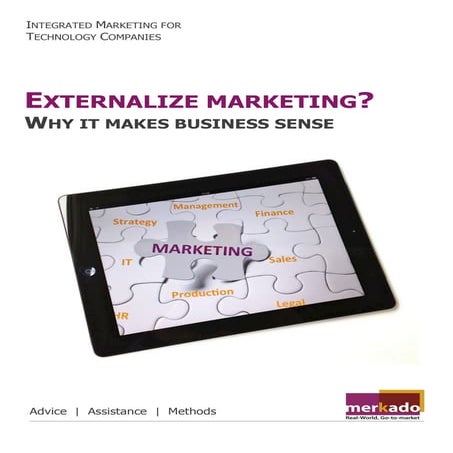 Externalize marketing? When it makes business sense. | PDF