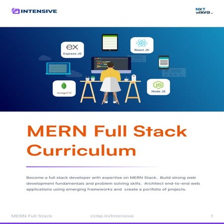 Mern Stack Developer Course Syllabus Pdf