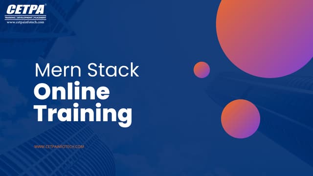 Mern Stack Ppt Pdf
