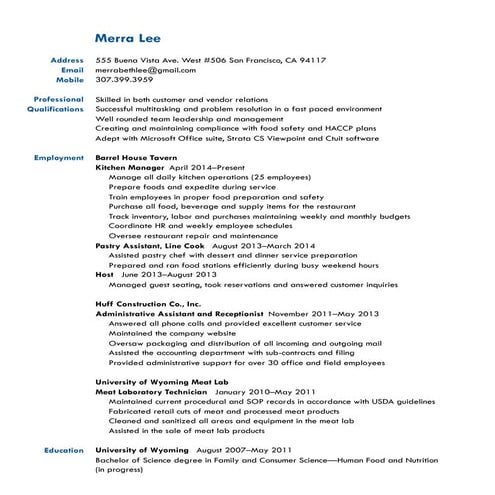 Annie-S-resume | DOC