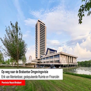 Erik van Merrienboer Brabantse Omgevingsvisie | PDF