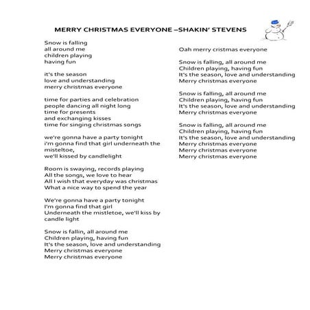 Merry christmas everyone | DOC