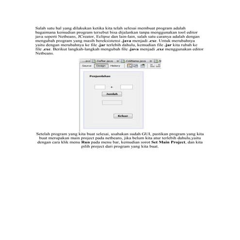 cara Merubah jar2exe | DOC