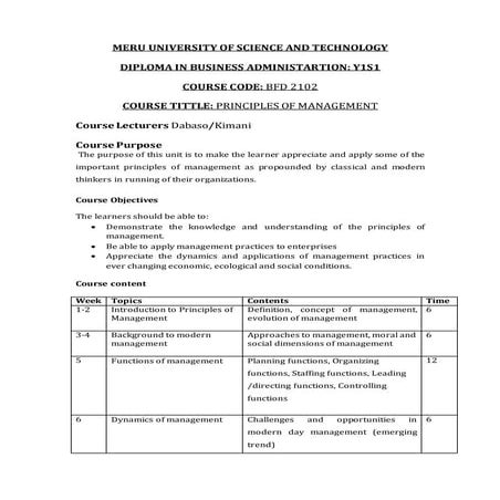 Meru university of science and technology | DOCX