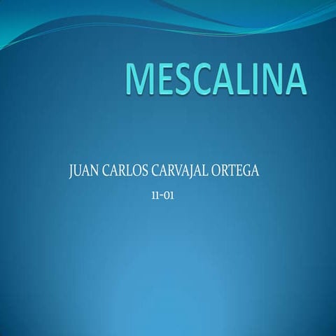 Mescalina | PPTX